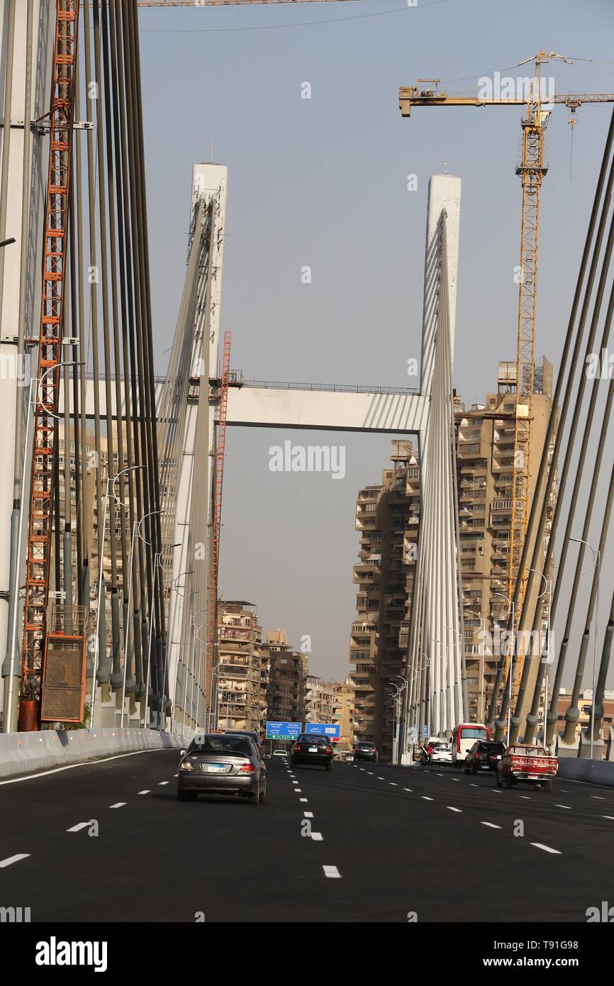 15th may bridge cairo hi-res stock photography and images - Alamy