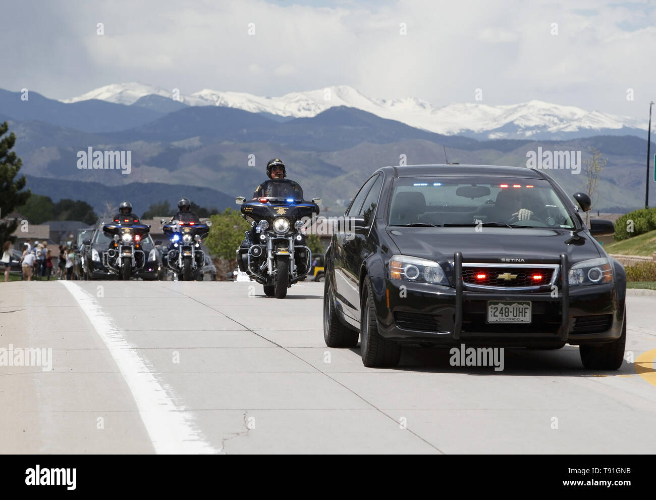Denver, Colorado, USA. 15th May, 2019. The Douglas County Sheriffs ...