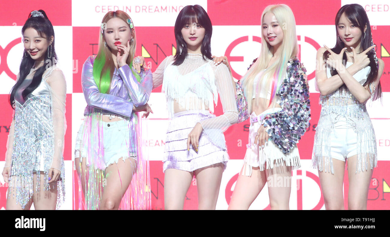 16th May, 2019. S. Korean girl group EXID South Korean girl group EXID ...