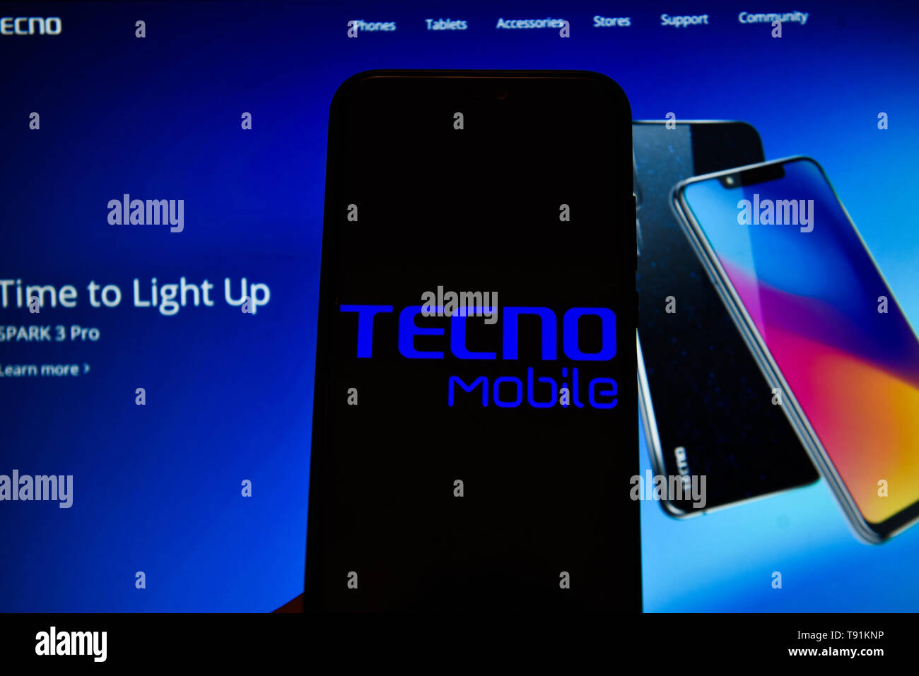 Tecno mobile hi-res stock photography and images - Alamy