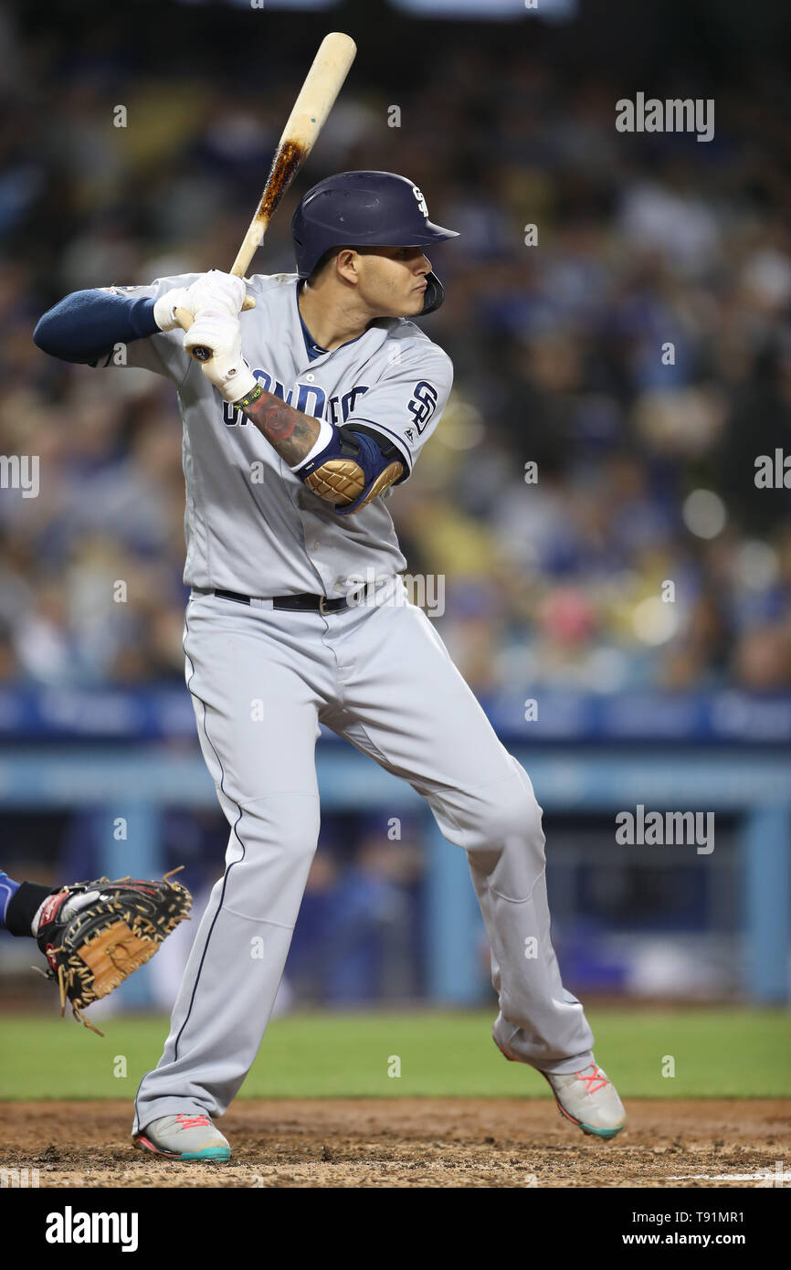 Los Angeles, CA, USA. 15th May, 2019. San Diego Padres shortstop Manny ...