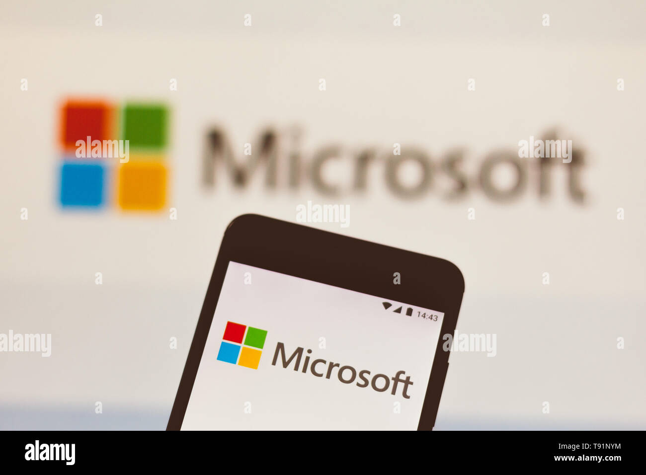 Logo de microsoft news hi-res stock photography and images - Alamy