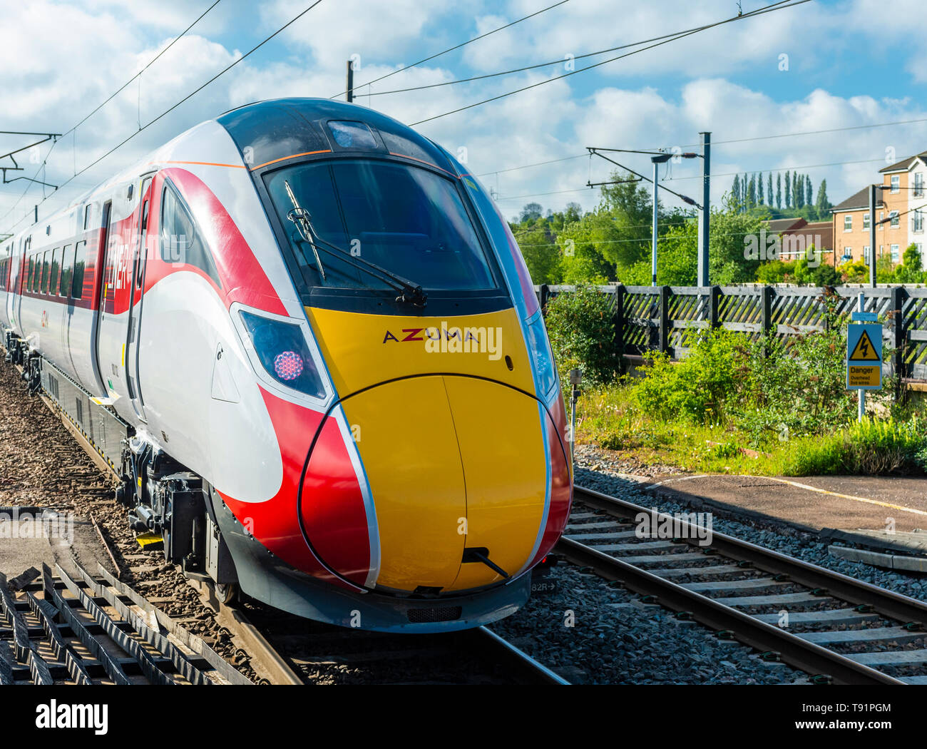 Grantham, Lincolnshire, UK. 16th May 2019. The first ever London North ...