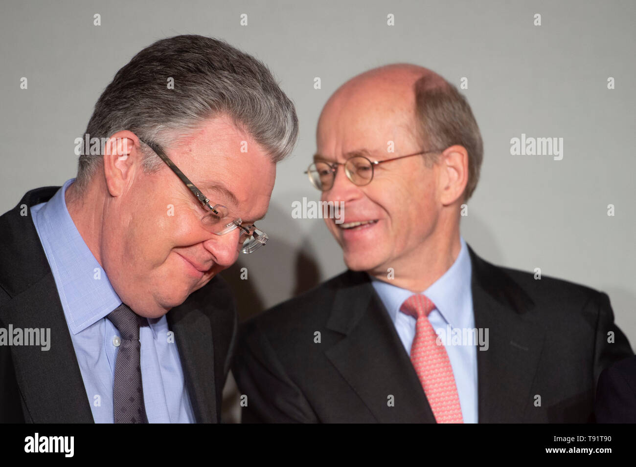 Bonn, Deutschland. 15th May, 2019. The management of Deutsche Post DHL ...