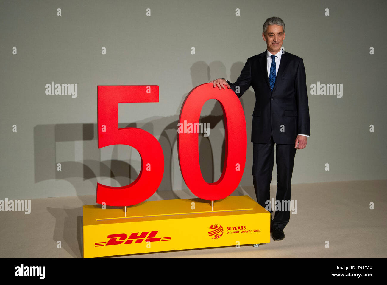 Bonn, Deutschland. 15th May, 2019. The management of the Deutsche Post ...