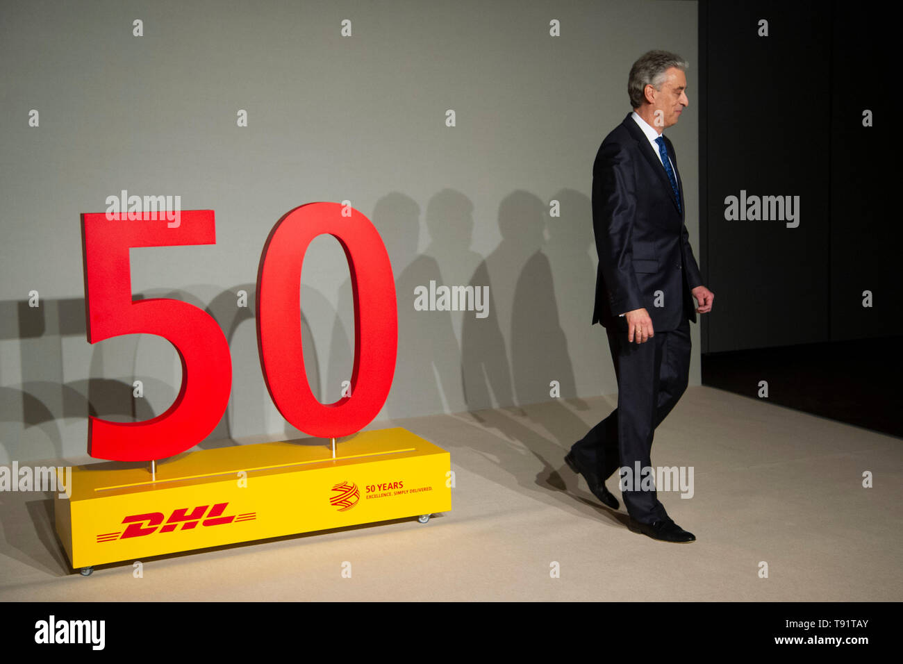 Bonn, Deutschland. 15th May, 2019. The management of the Deutsche Post ...