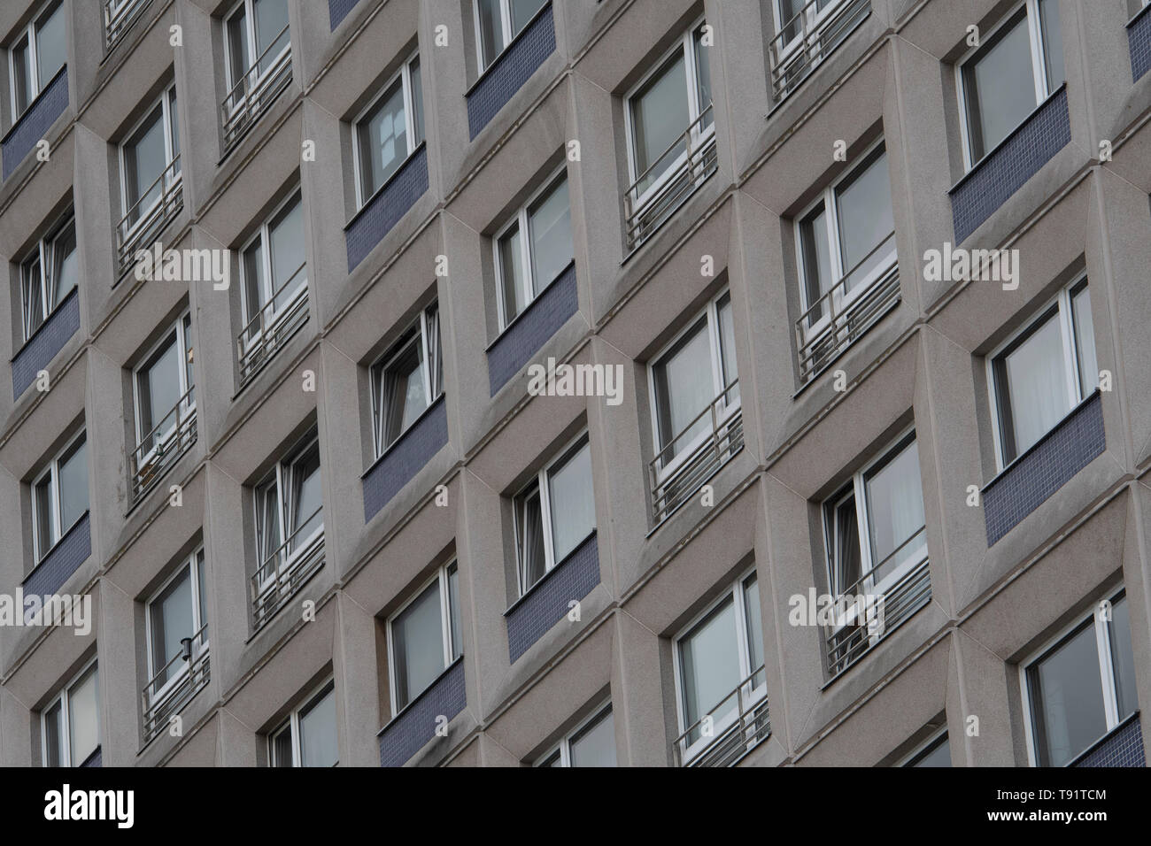 Berlin, Germany. 13th May, 2019. Numerous windows can be seen at a ...