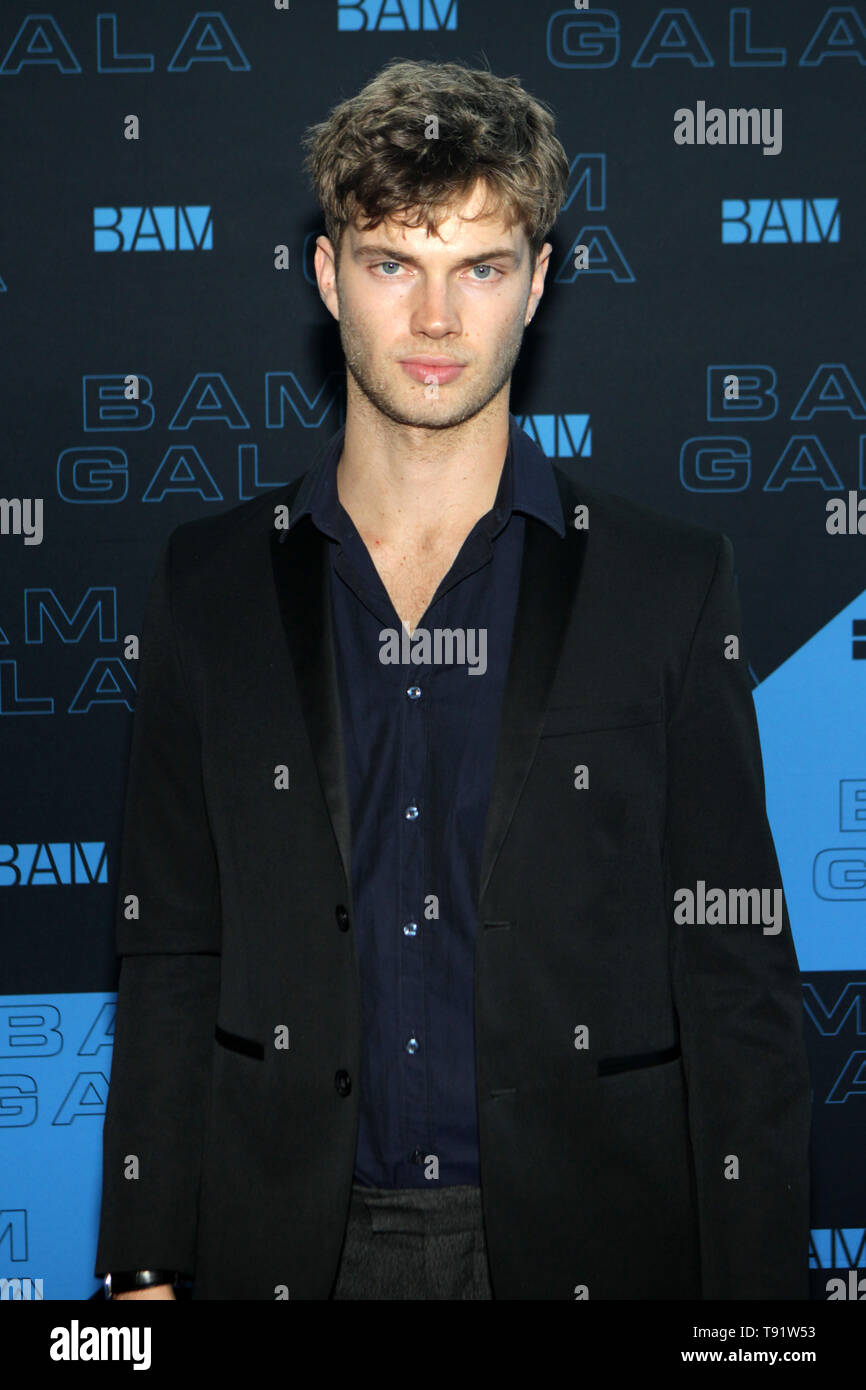 15 MAY-BROOKLYN, NEW YORK- Model Luke Volker attends the BAM Gala 2019 ...