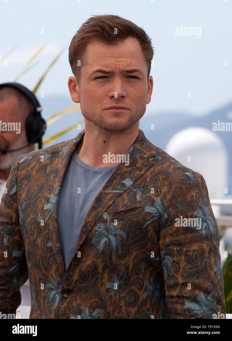 Cannes, France. 16th May 2019. Actor Taron Egerton at Rocketman film ...