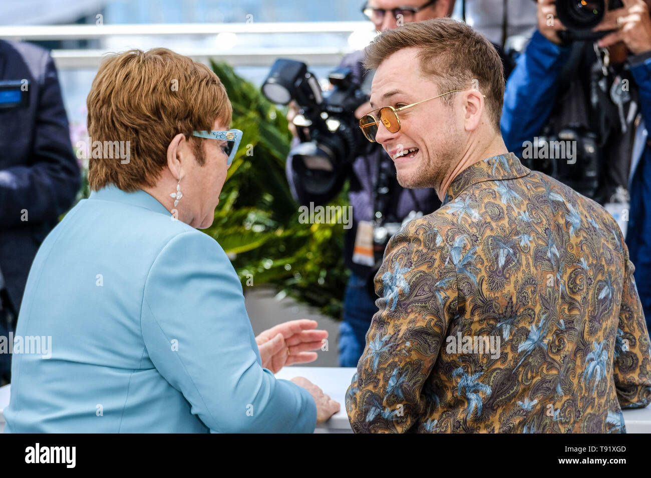 Rocketman taron egerton elton john hi-res stock photography and images ...