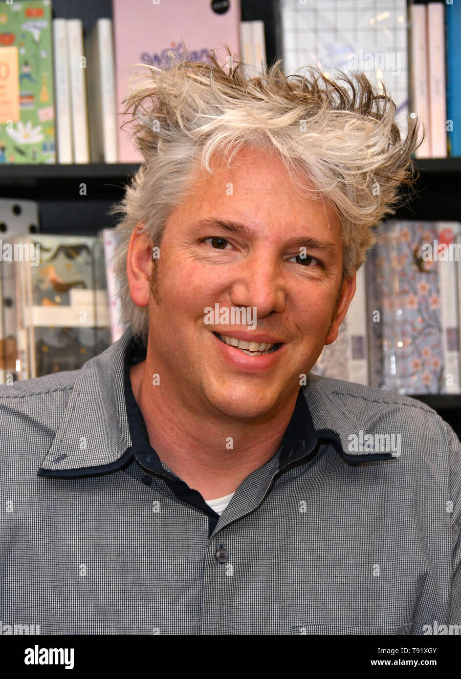 London, UK - 16 May 2019 Edd China, motor specialist and presenter, who ...