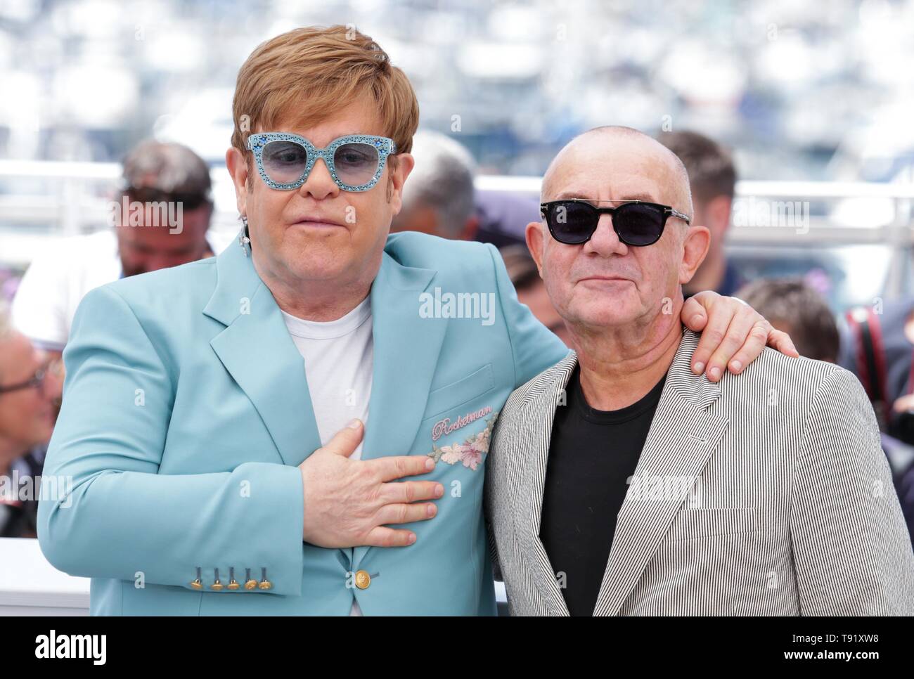 Cannes, France. 16th May, 2019. 72nd Cannes Film Festival. Elton John ...
