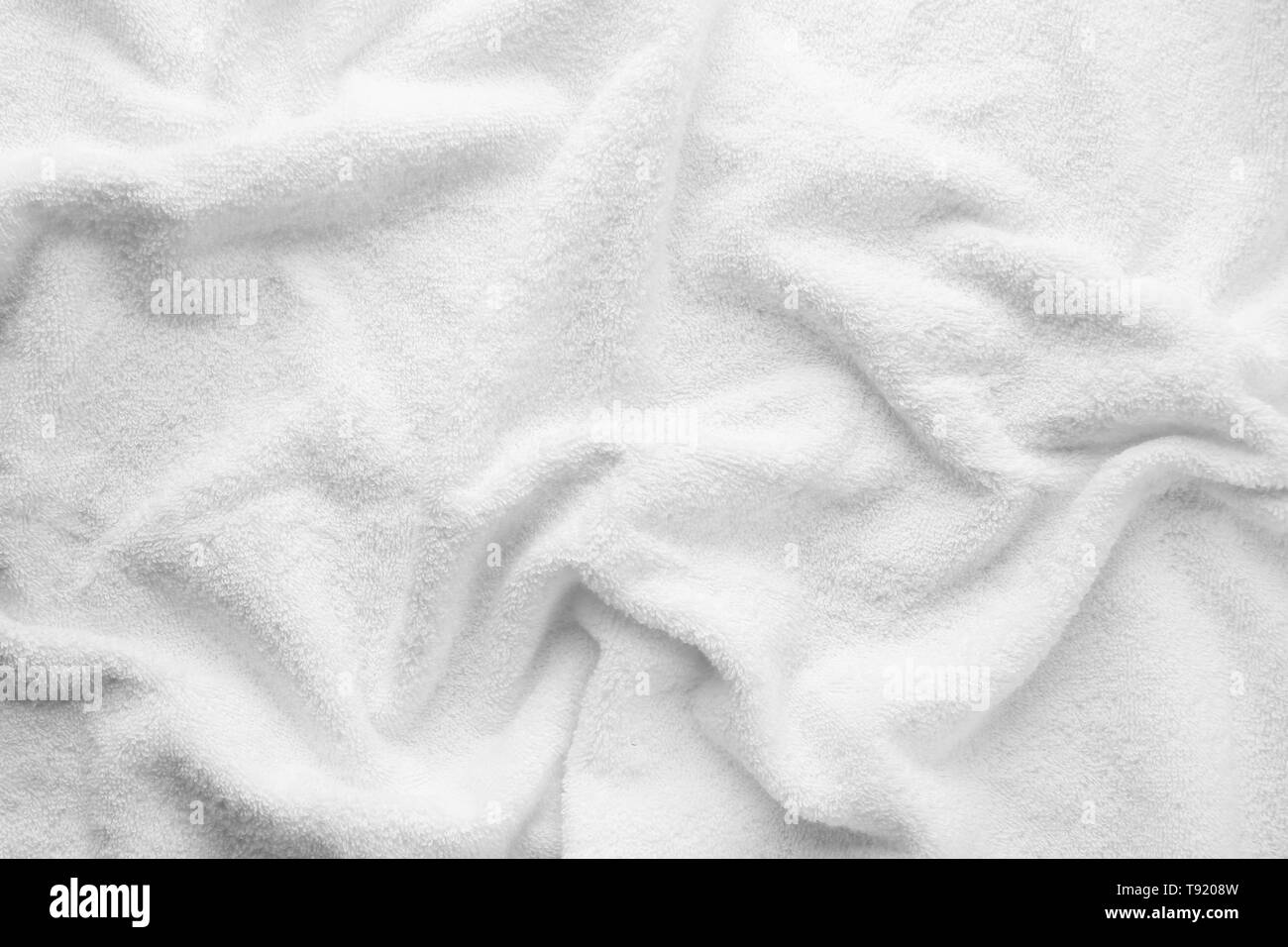 Texture of clean soft towel Stock Photo - Alamy