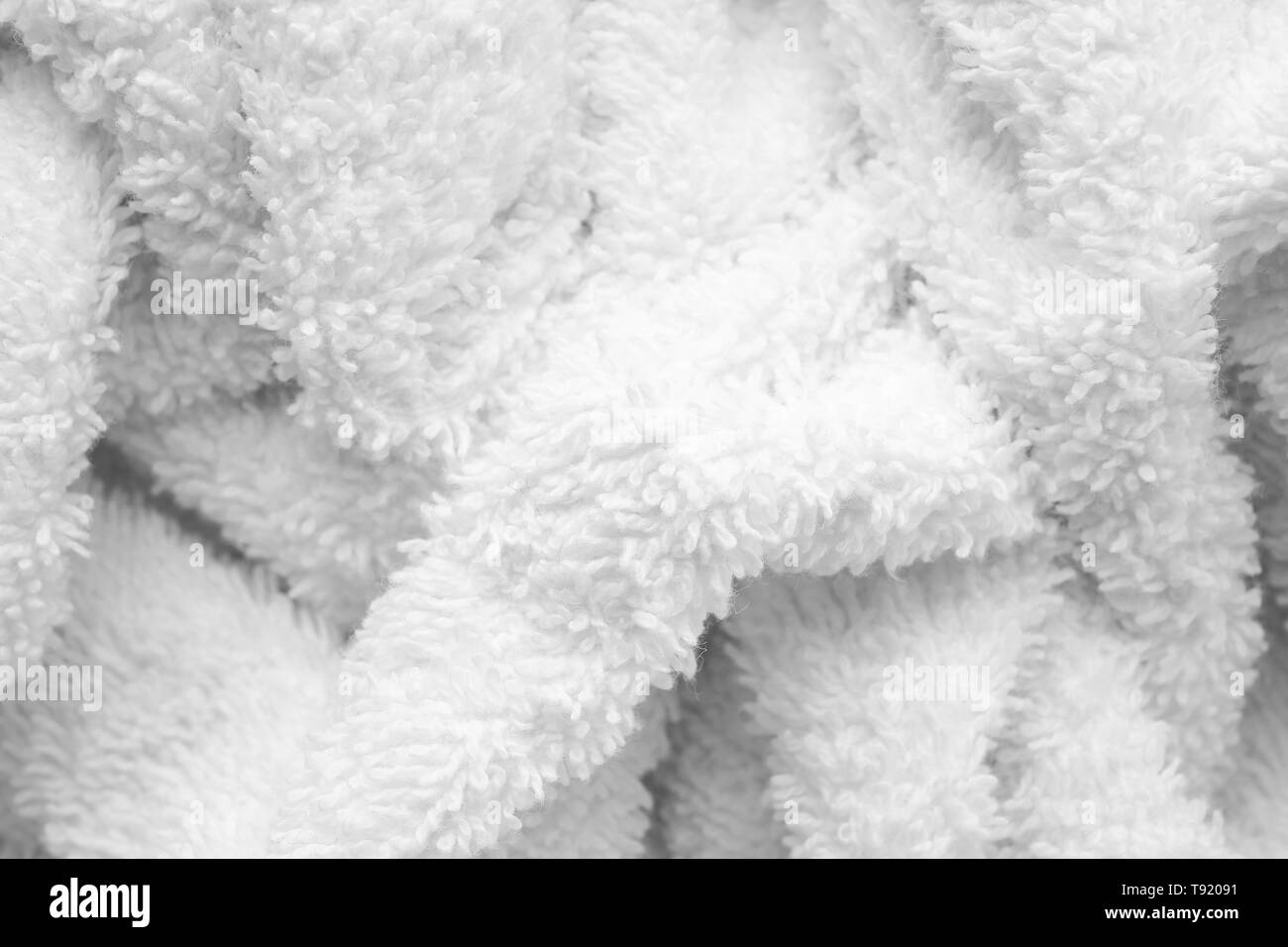 Texture of clean soft towel Stock Photo - Alamy
