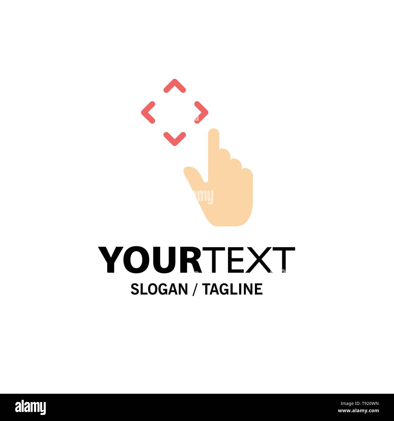 Finger track Stock Vector Images - Alamy