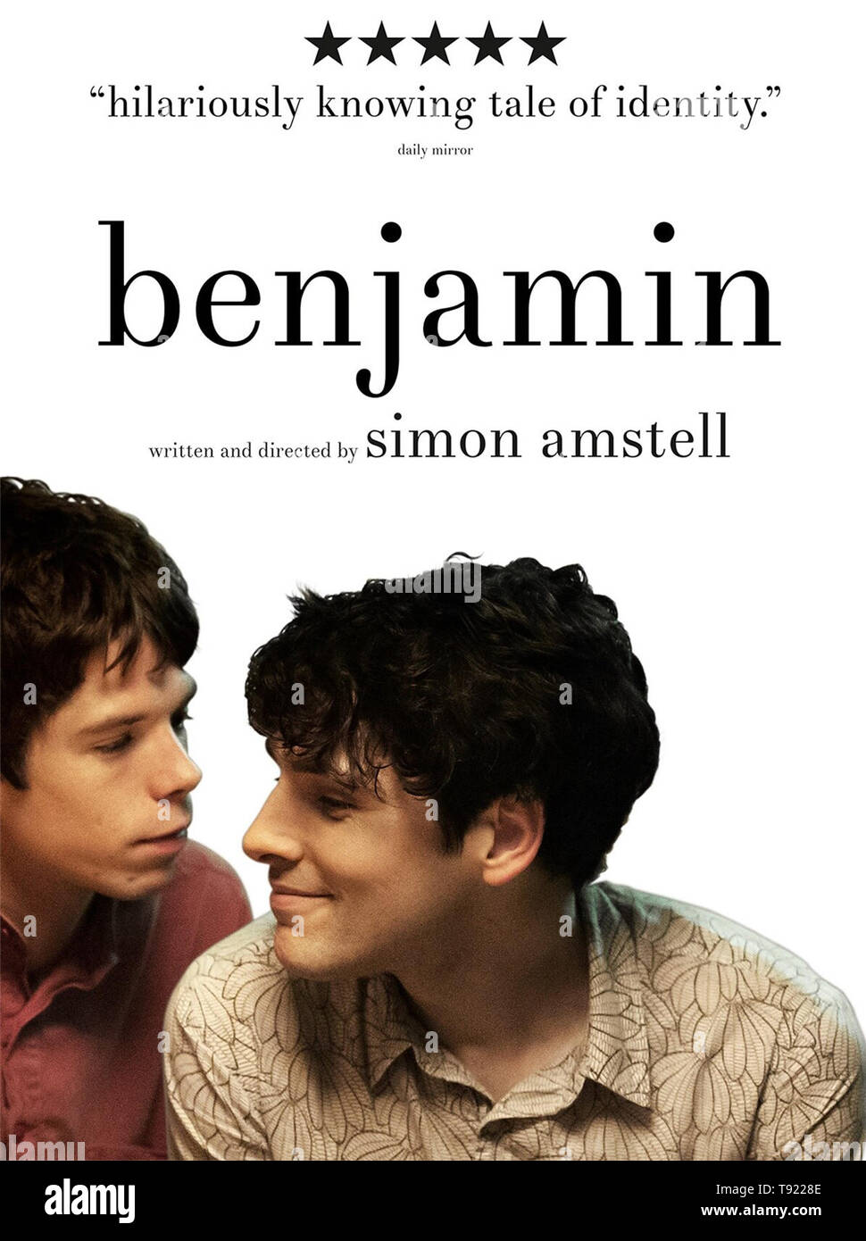 BENJAMIN, poster, from left: Phenix Brossard, Colin Morgan, 2018 ...