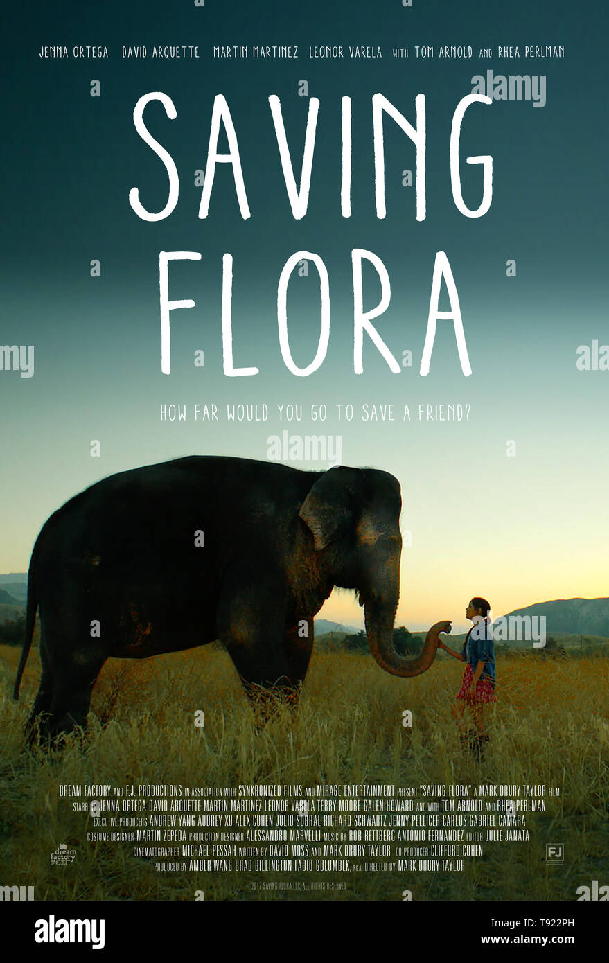 AN ELEPHANT'S JOURNEY, (aka SAVING FLORA), poster, Jenna Ortega, 2018 ...