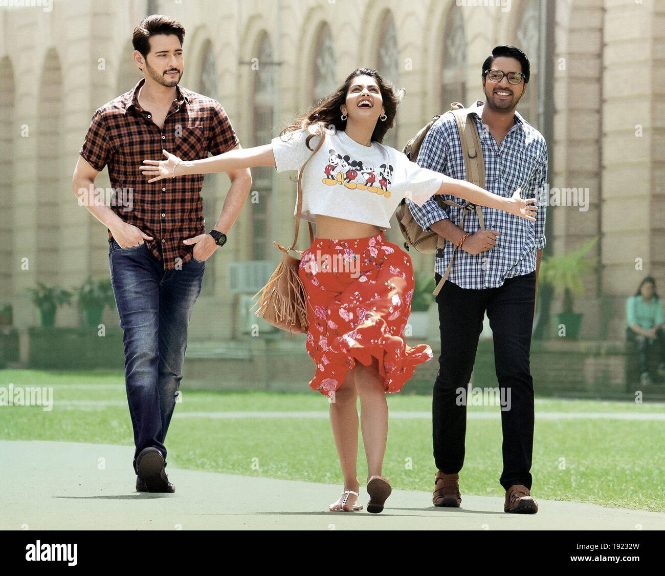 MAHARSHI, from left: Mahesh Babu, Pooja Hegde, Allari Naresh, 2019 ...