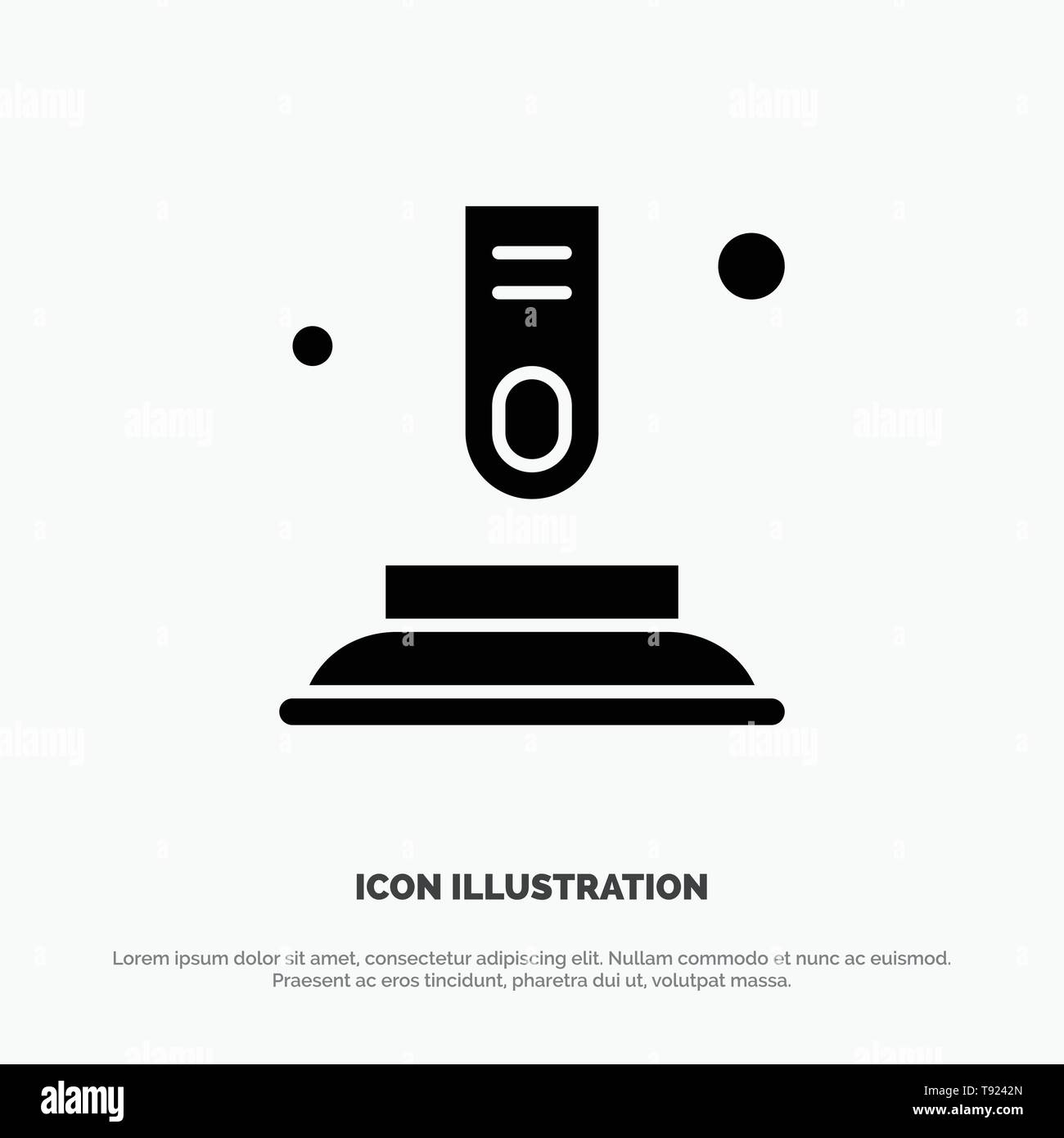 Finger pressing screen Stock Vector Images - Alamy