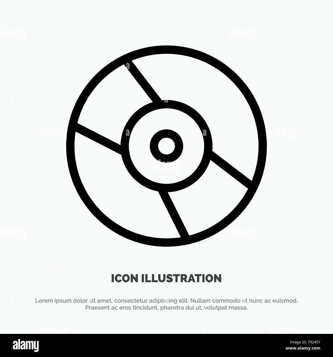 Dvd disk Stock Vector Images - Alamy