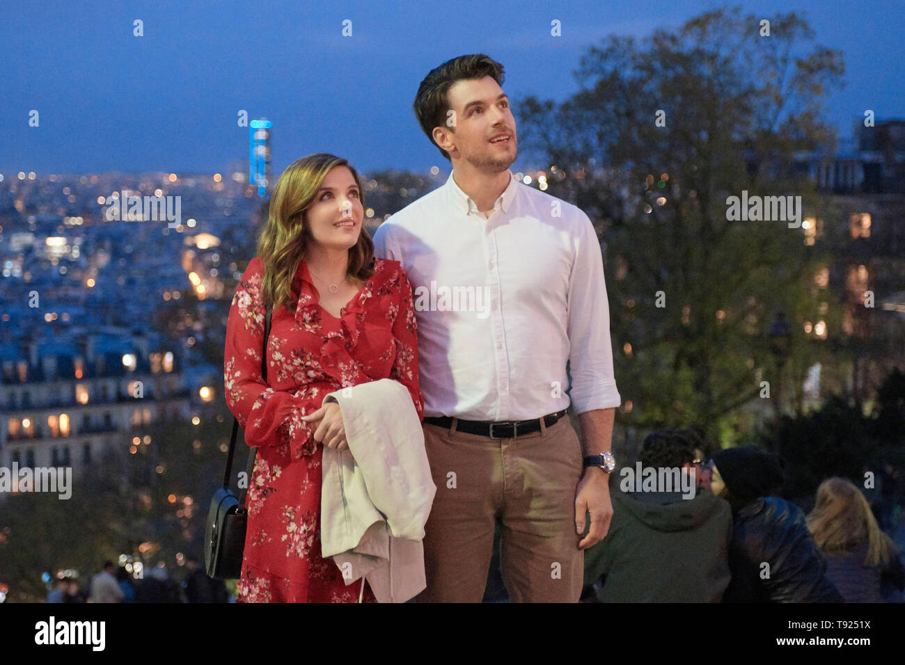 PARIS, WINE AND ROMANCE, (aka A PARIS ROMANCE), from left: Jen Lilley ...