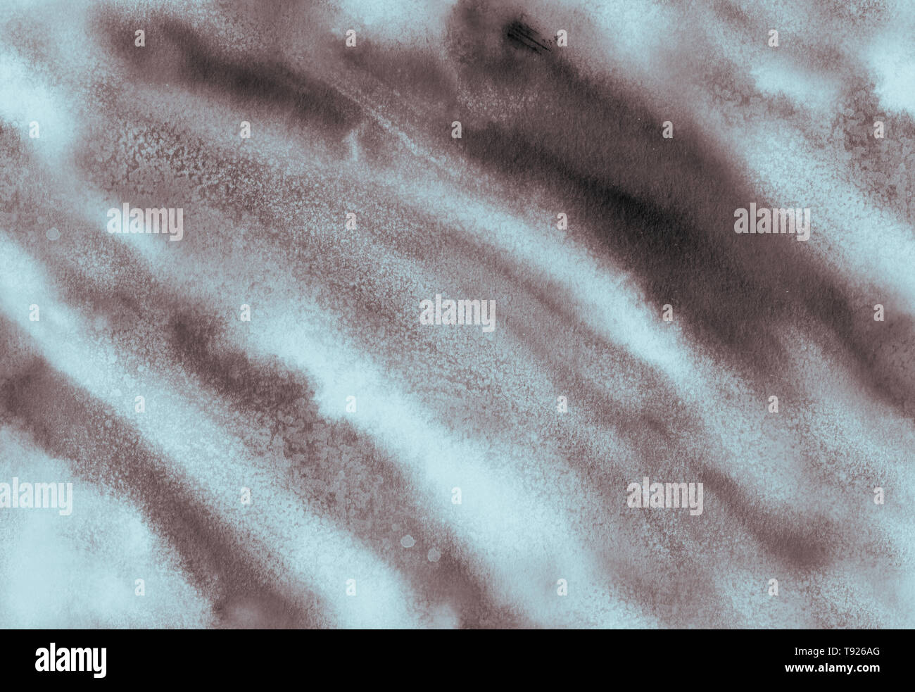 Hand painted striped ink seamless pattern. Abstract watercolor ...