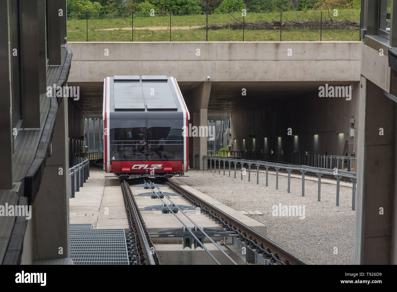 Tramway In Luxembourg, Stops And Connections, Funicular Railway – JSHY