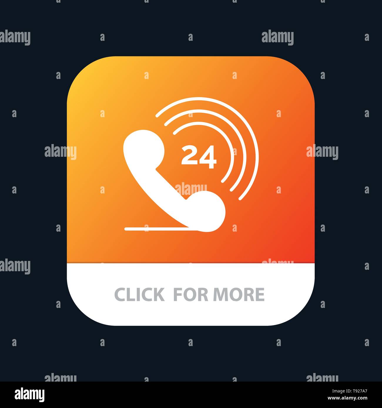 Ringing mobile phone icon hi-res stock photography and images - Alamy