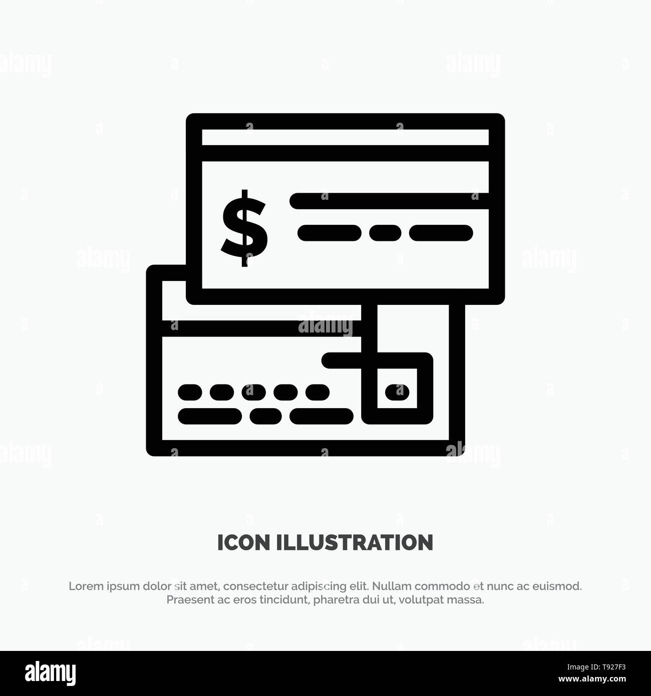 Direct debit icon vector vectors hi-res stock photography and images ...