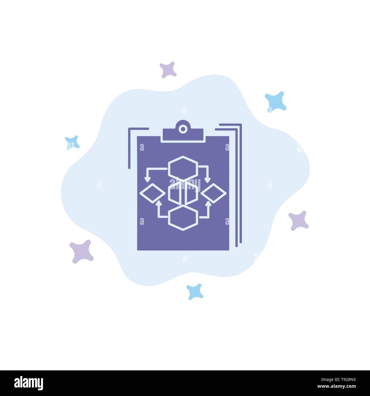 Work flow background Stock Vector Images - Alamy