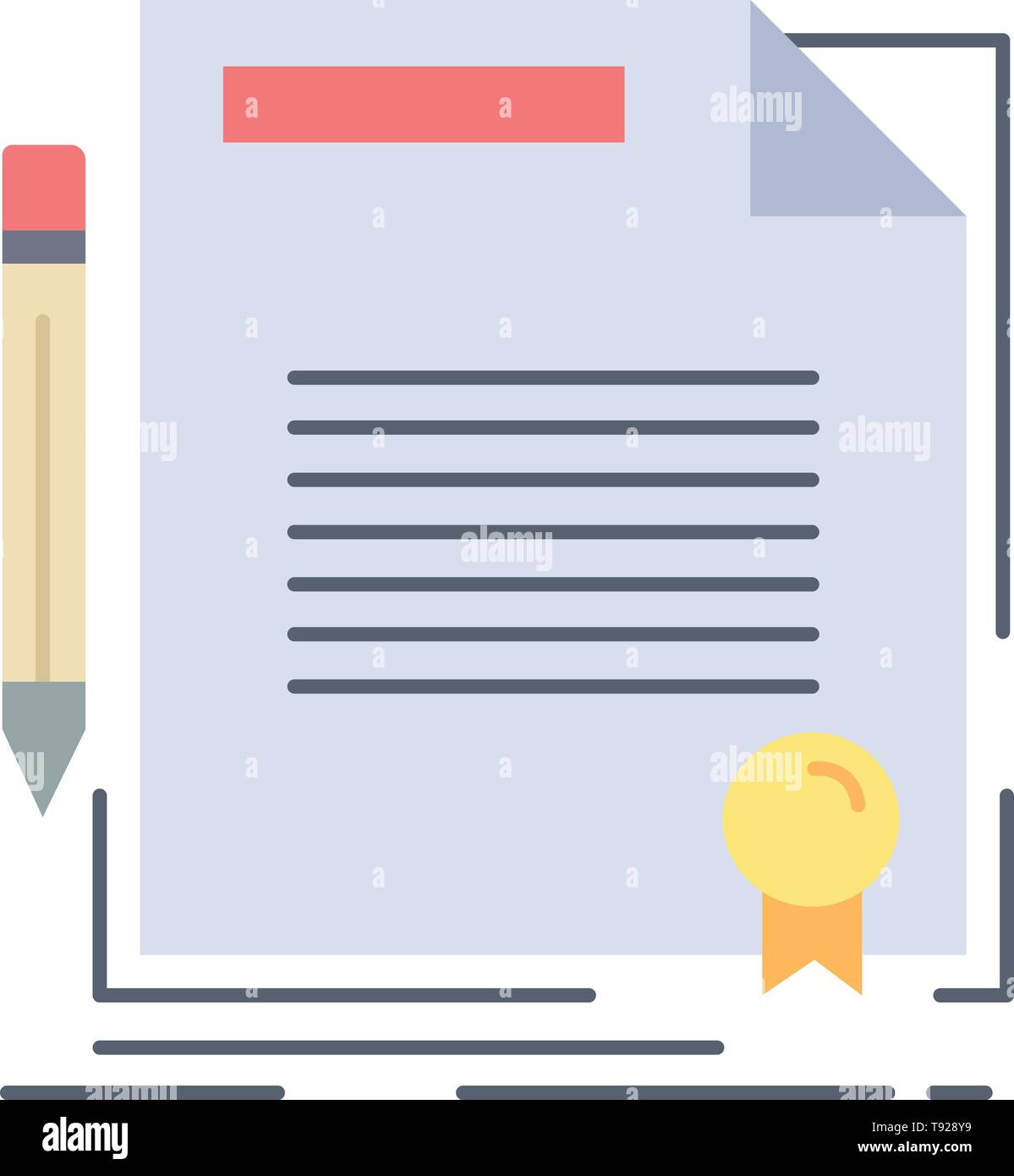 Woman signing paperwork Stock Vector Images - Alamy