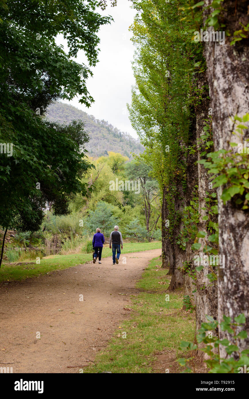 Country and people stroll hi-res stock photography and images - Alamy