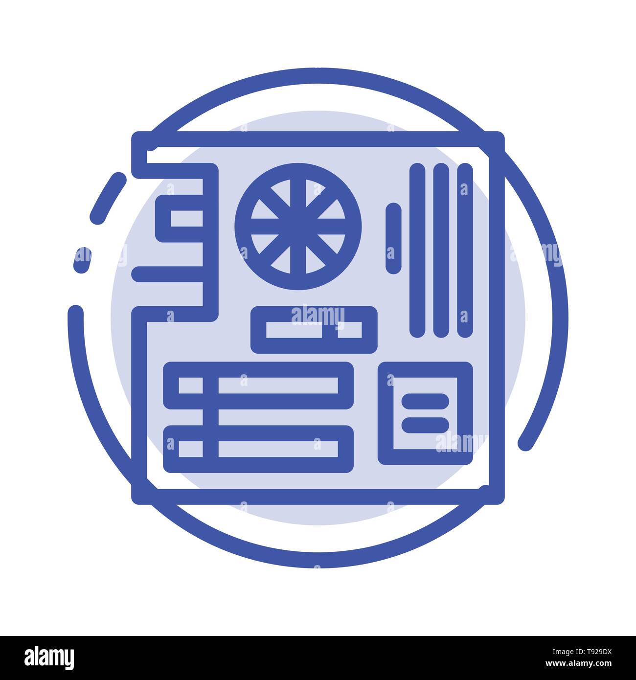 Box fan line icon hi-res stock photography and images - Alamy