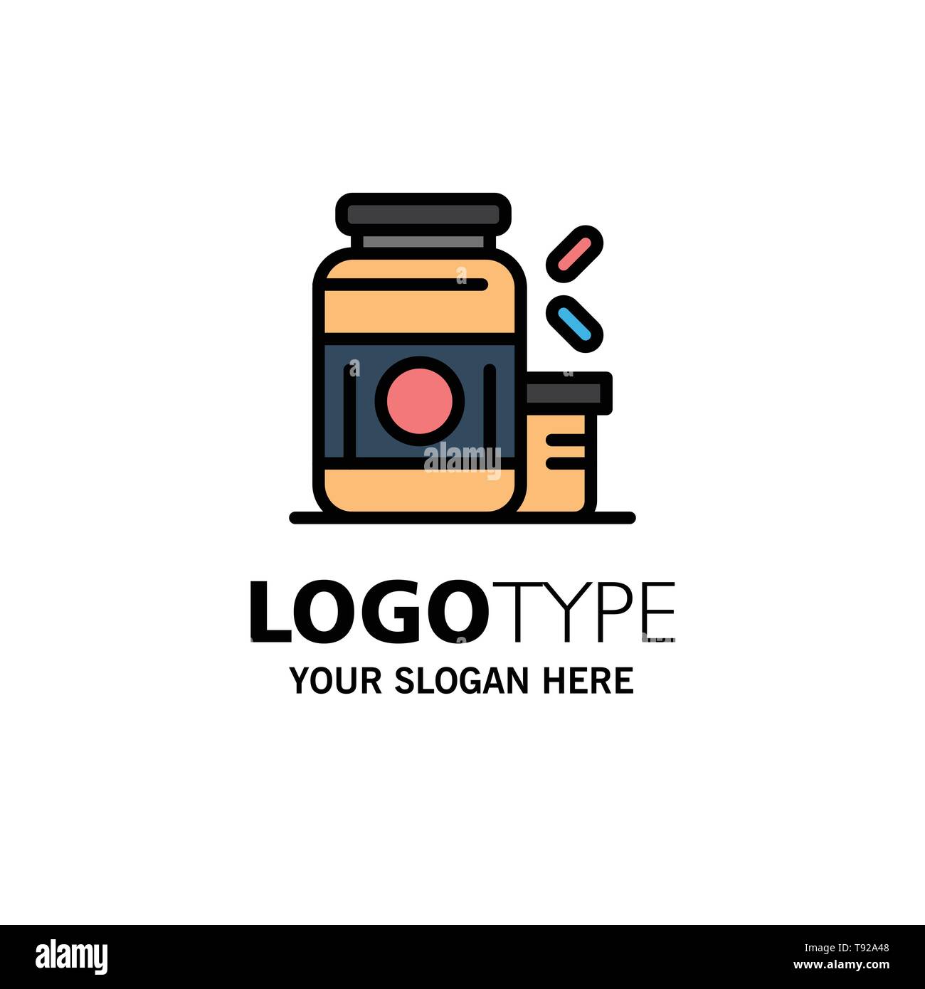 Supplement logo hi-res stock photography and images - Alamy