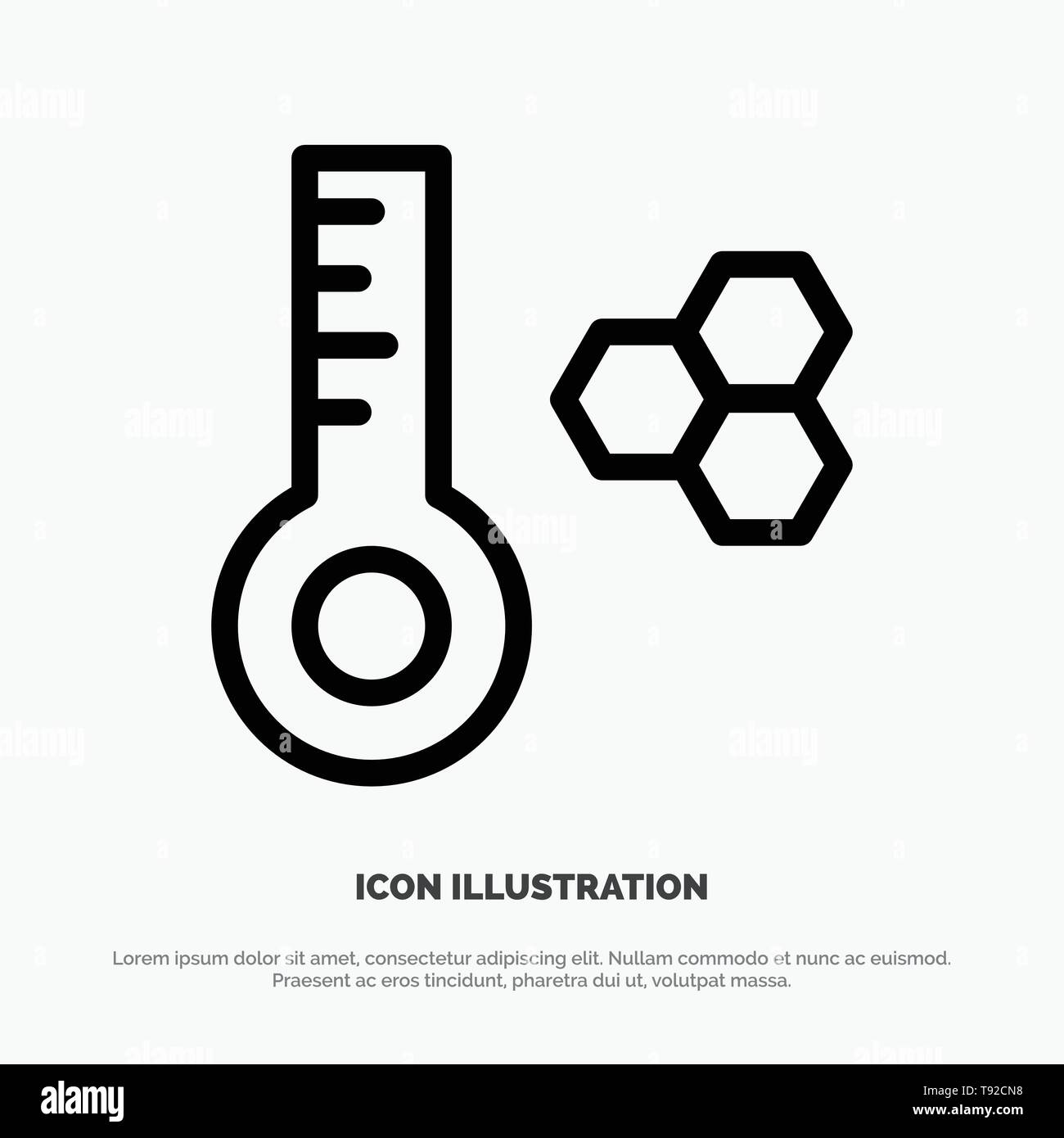 Temperature meter gauge Stock Vector Images - Alamy