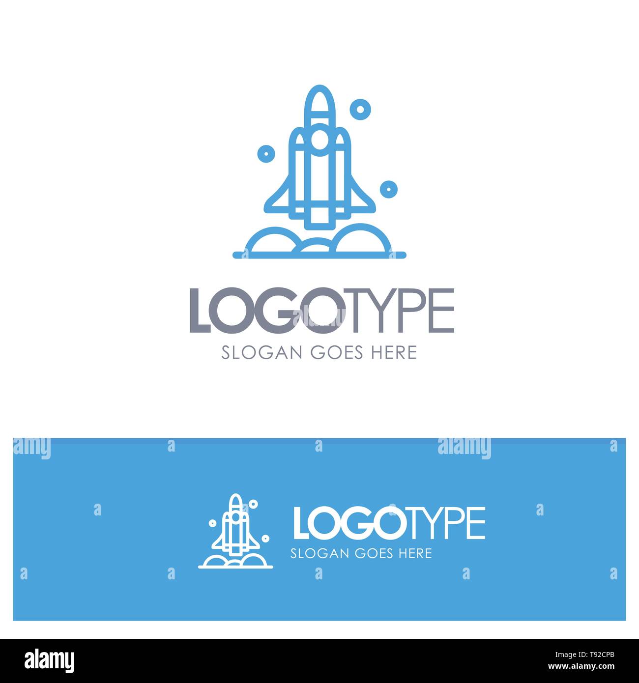 Cosmonaut and launcher hi-res stock photography and images - Alamy