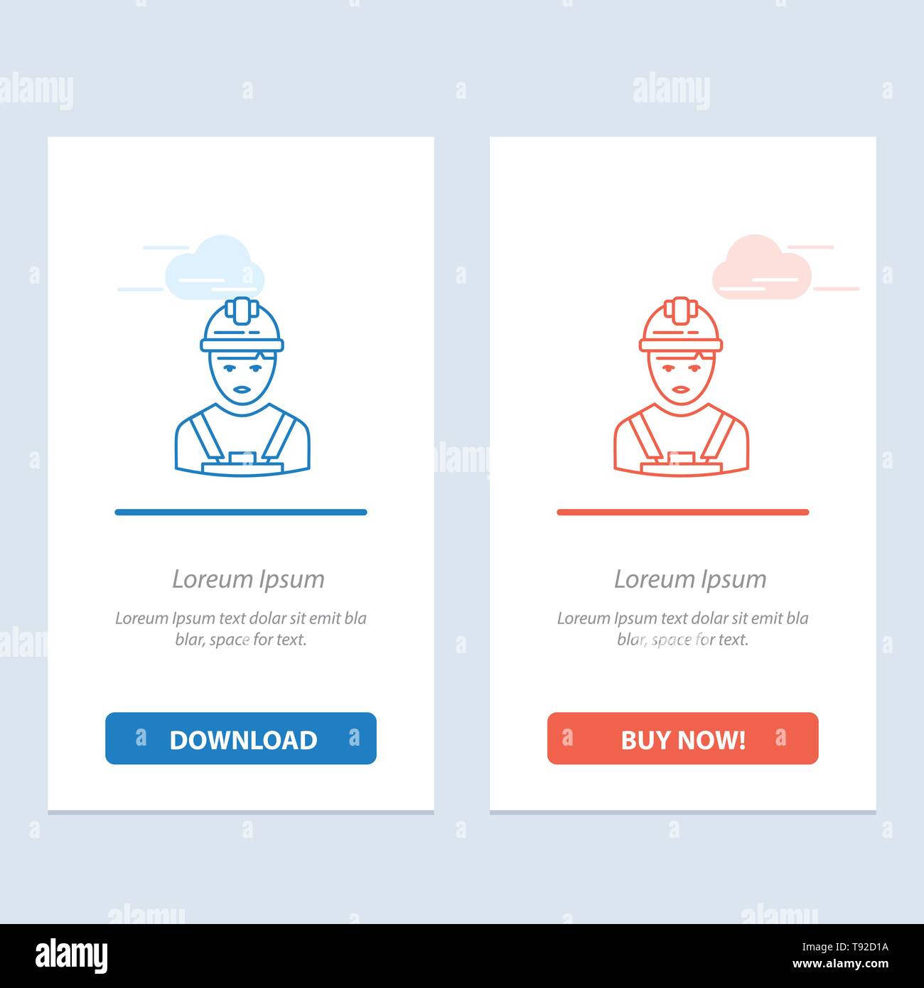 Blue black and red jacket Stock Vector Images - Alamy