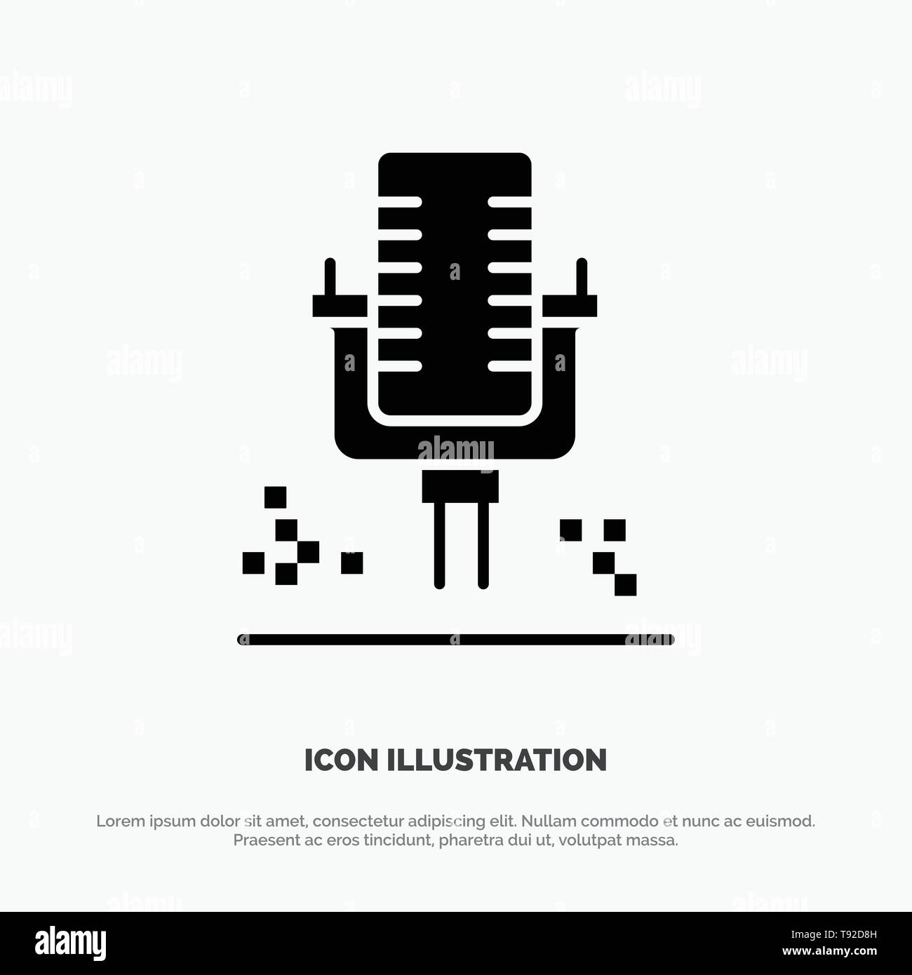 Band recording Stock Vector Images - Alamy