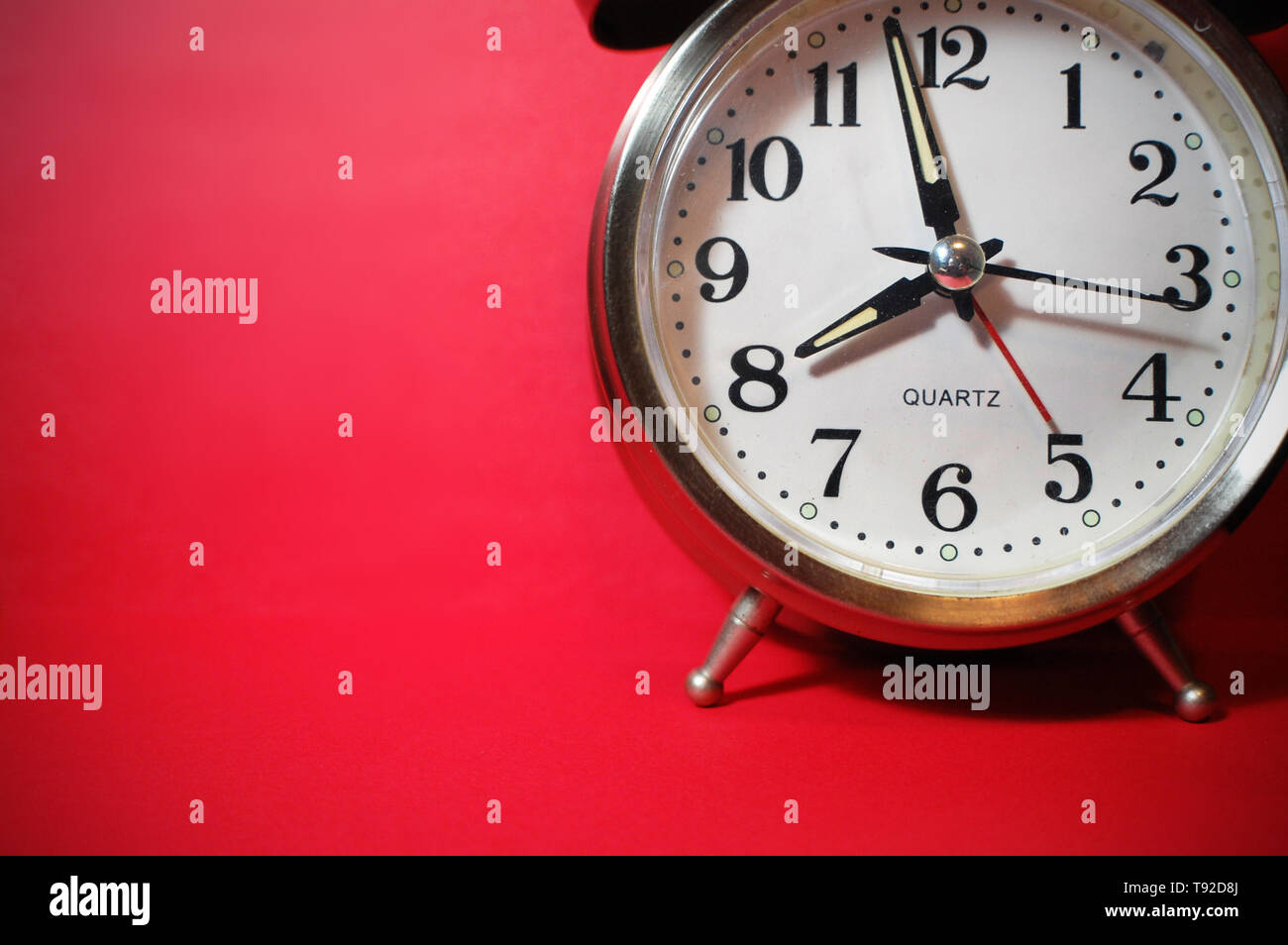 Alarm clock 7 am hi-res stock photography and images - Alamy