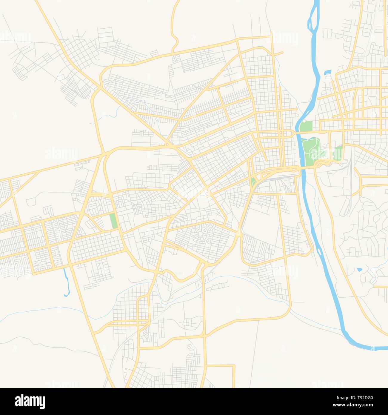 Piedras Negras Map