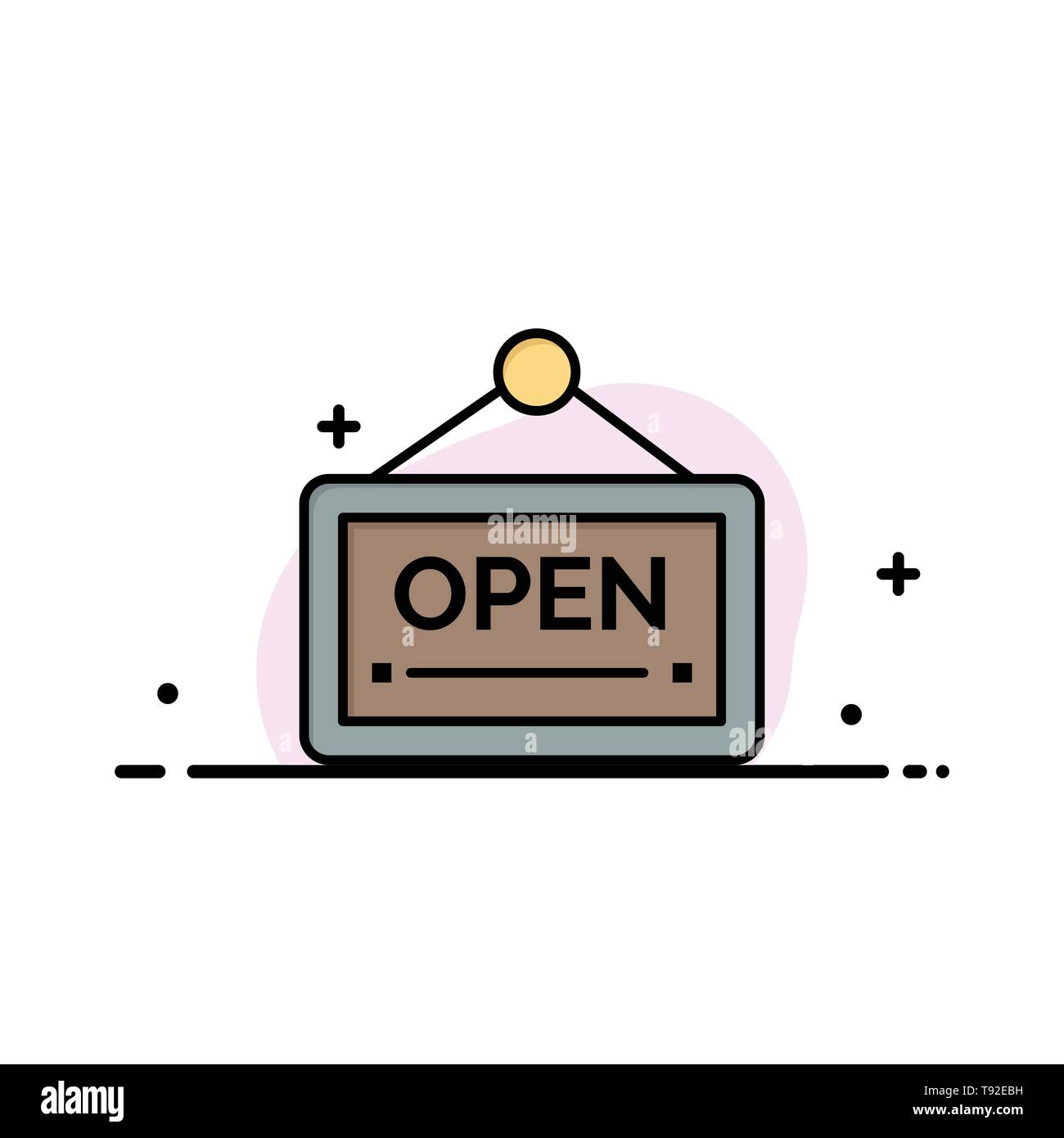 Old pub sign board Stock Vector Images - Alamy