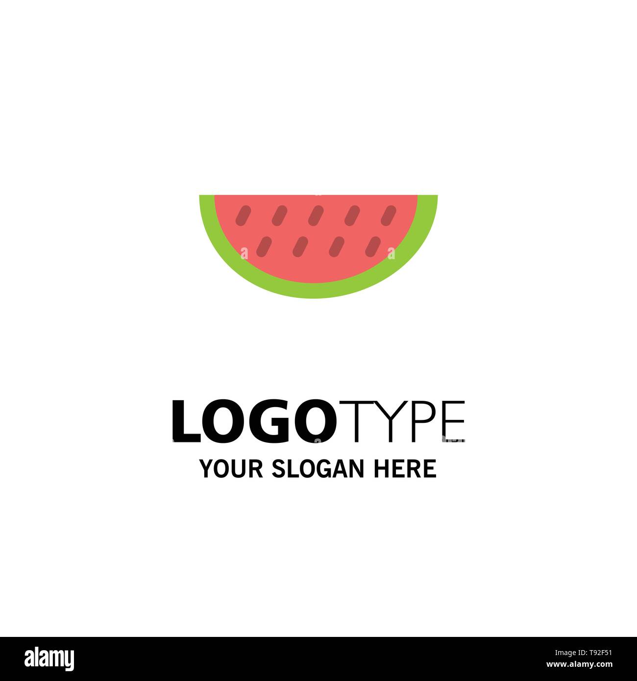 Melon logo Stock Vector Images - Alamy