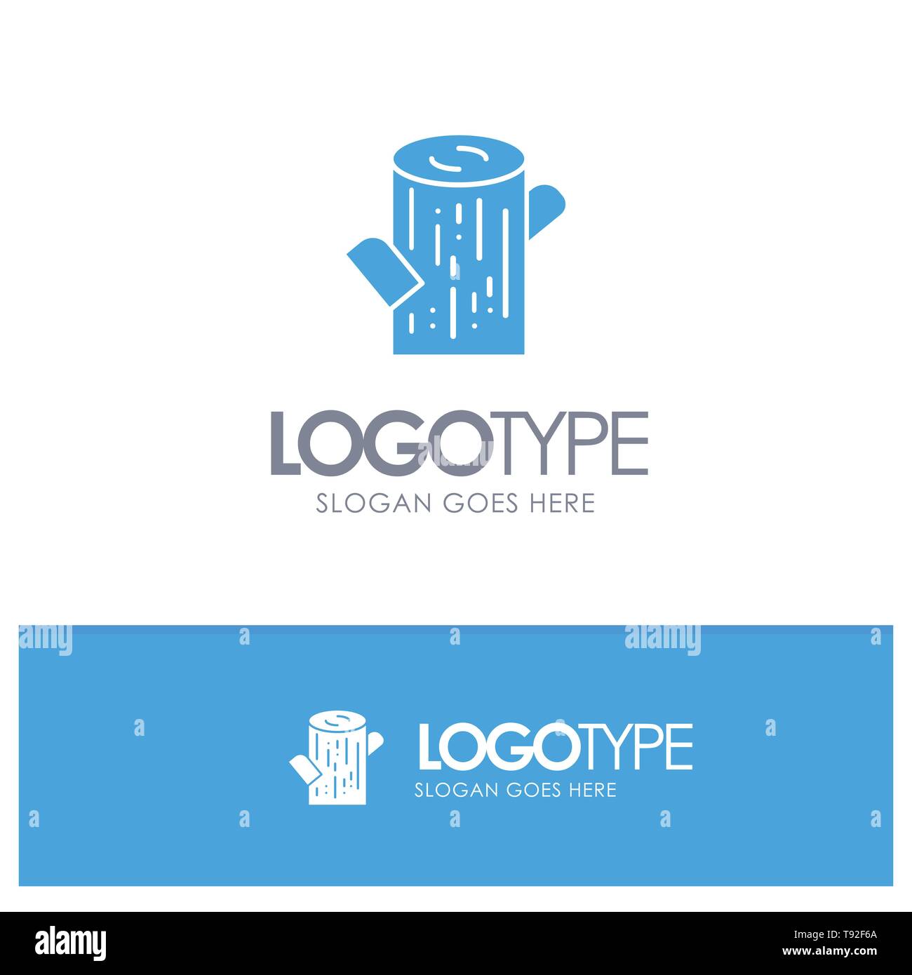 Log circle logo hi-res stock photography and images - Alamy