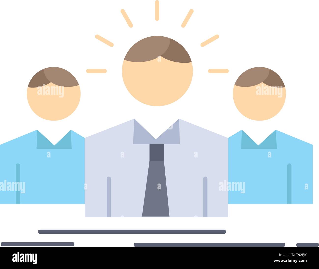 Business collaboration smile Stock Vector Images - Alamy