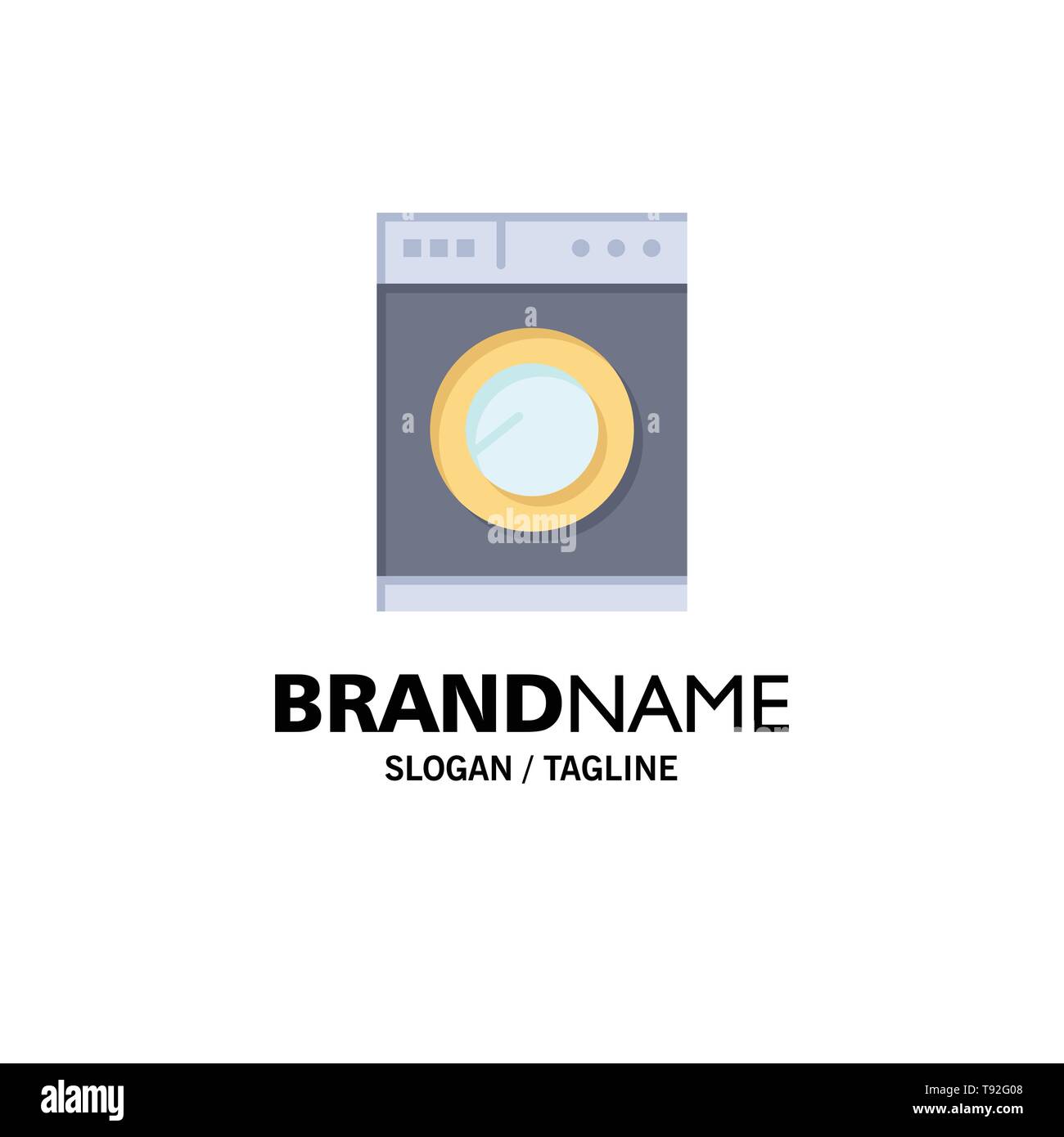 Washing machine logo Cut Out Stock Images & Pictures - Alamy