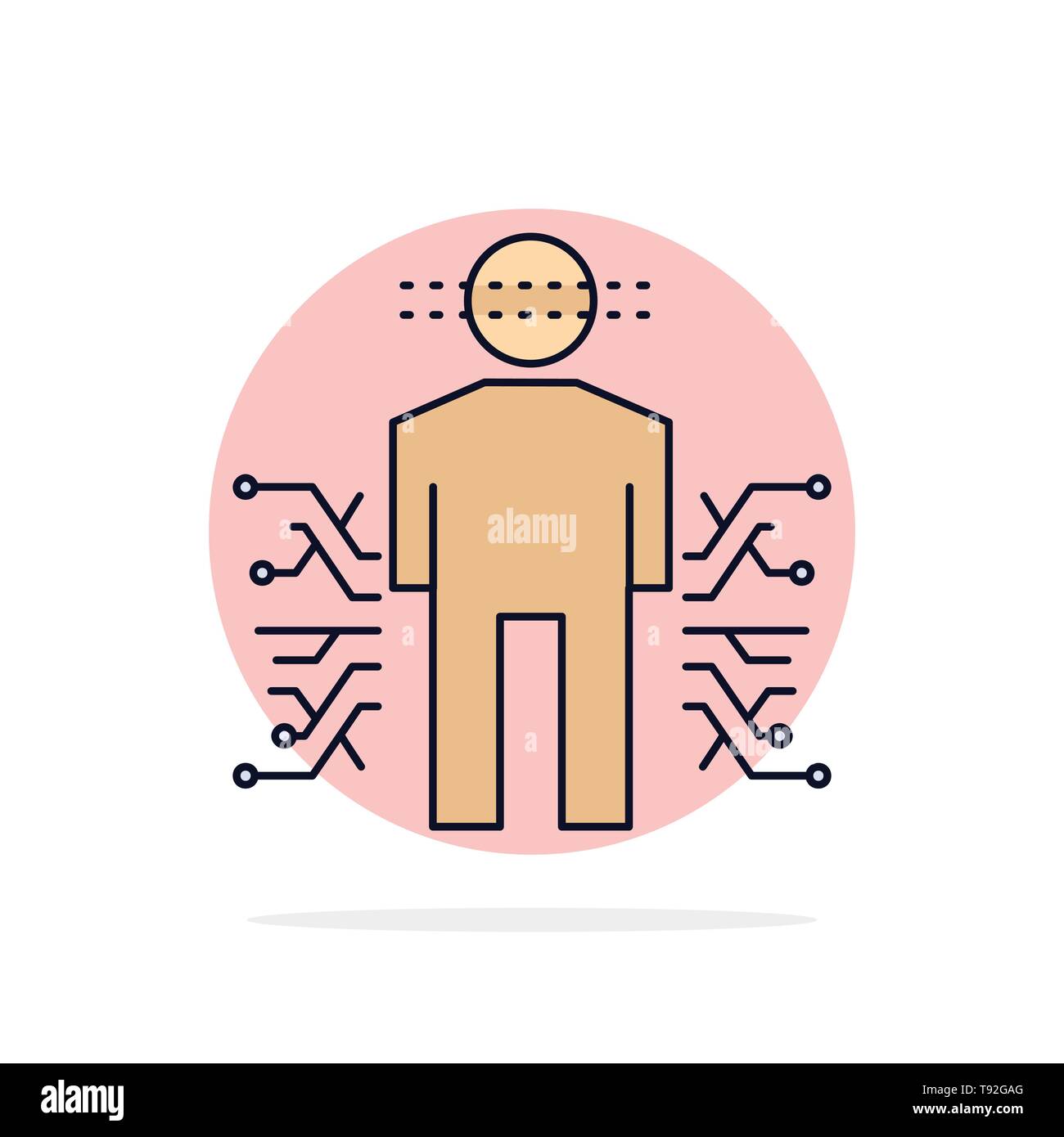 Human body sensor Cut Out Stock Images & Pictures - Alamy