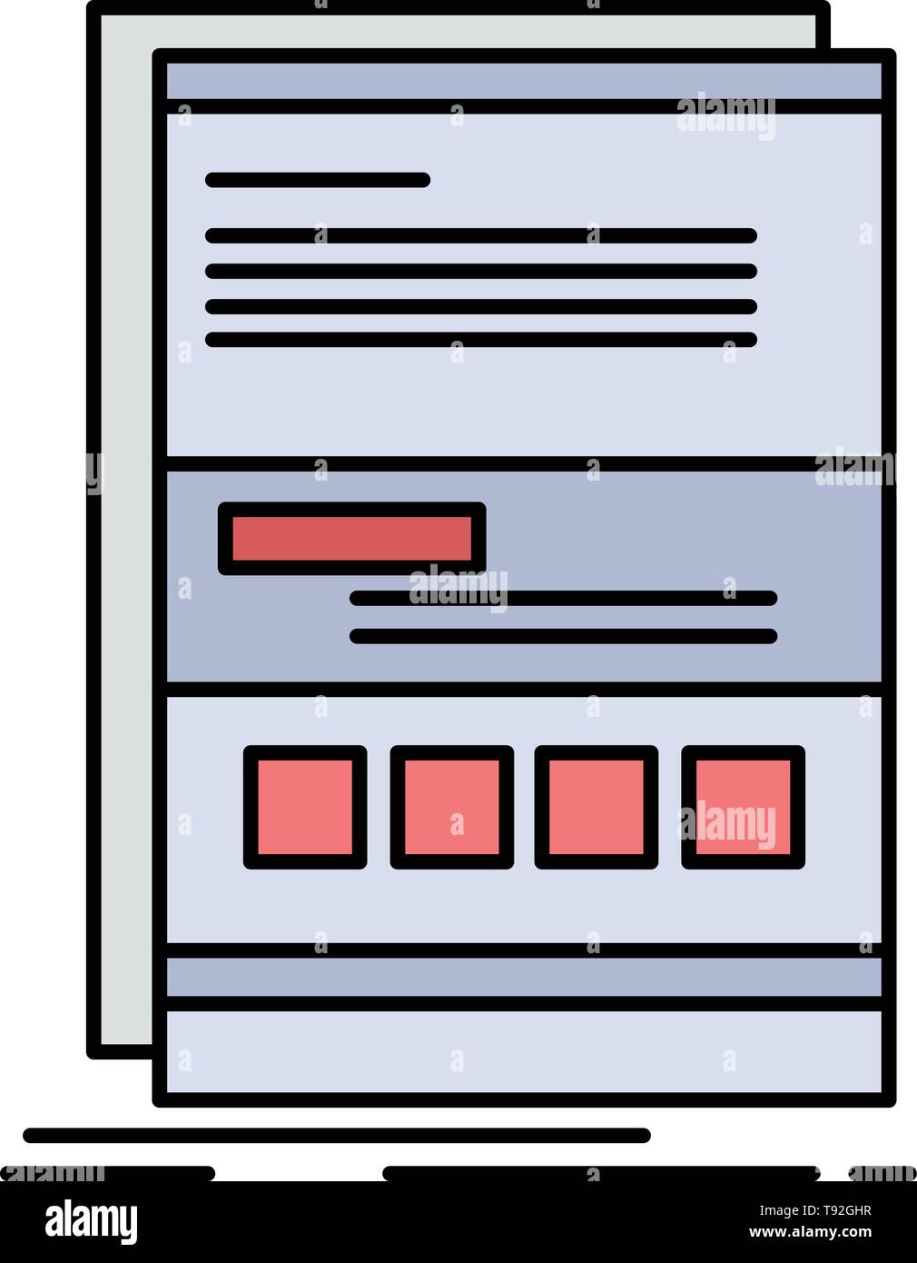 Dynamic content word Stock Vector Images - Alamy