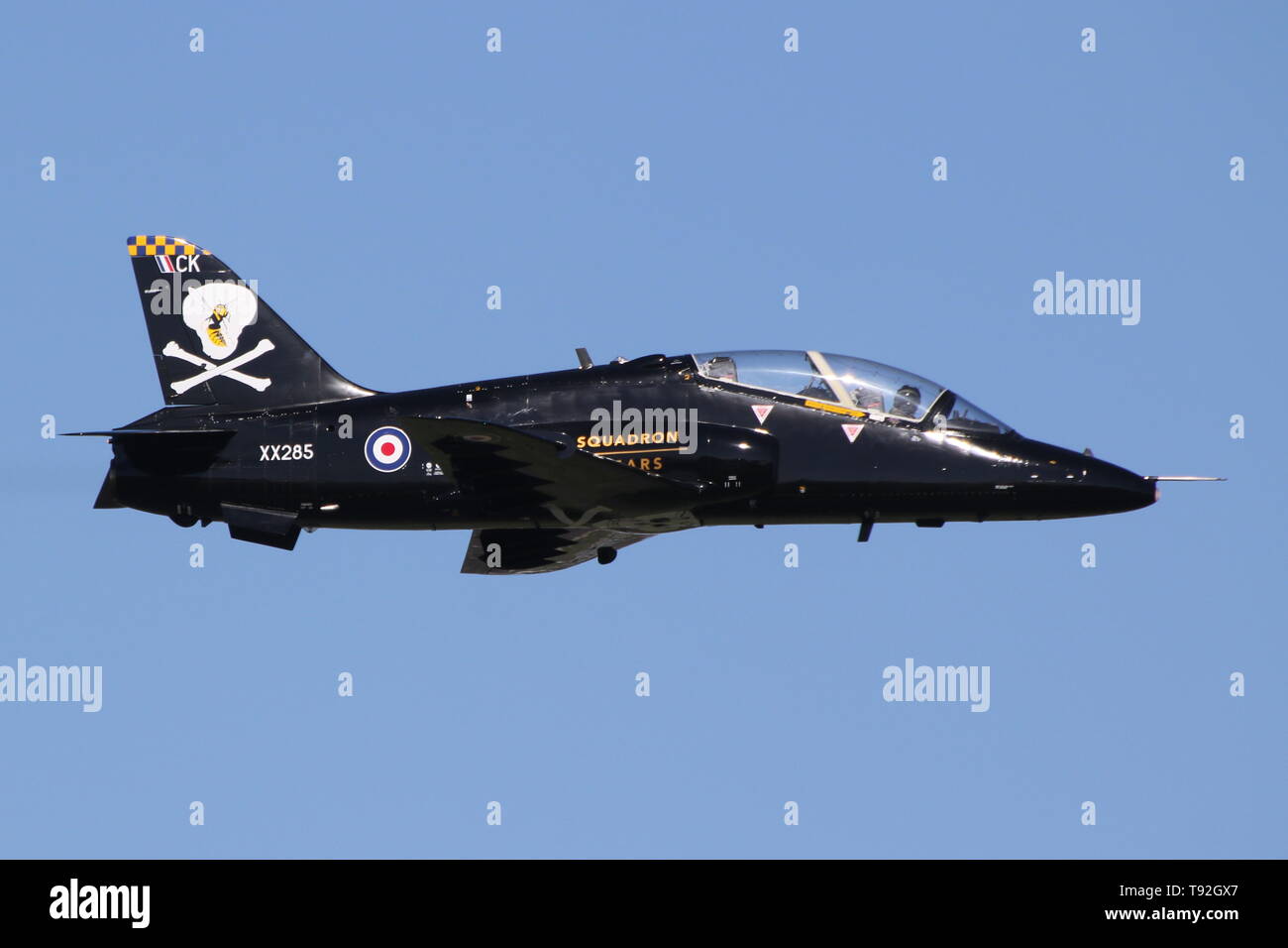 XX285, a BAe Hawk T1 operated by the Royal Air Force (in 100 Squadron ...