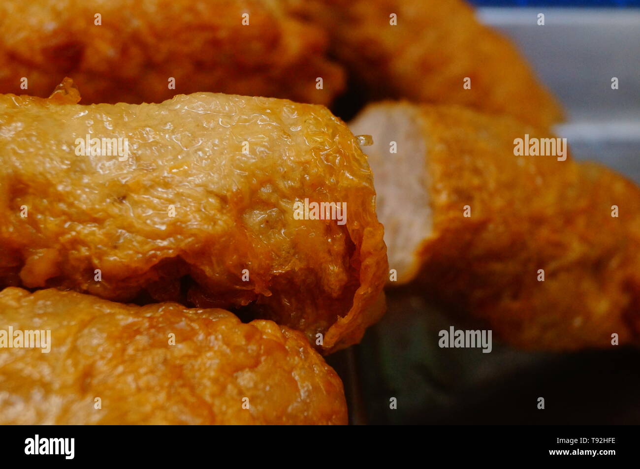 Traditional delicious food meat strips in Guangdong, China Stock Photo ...
