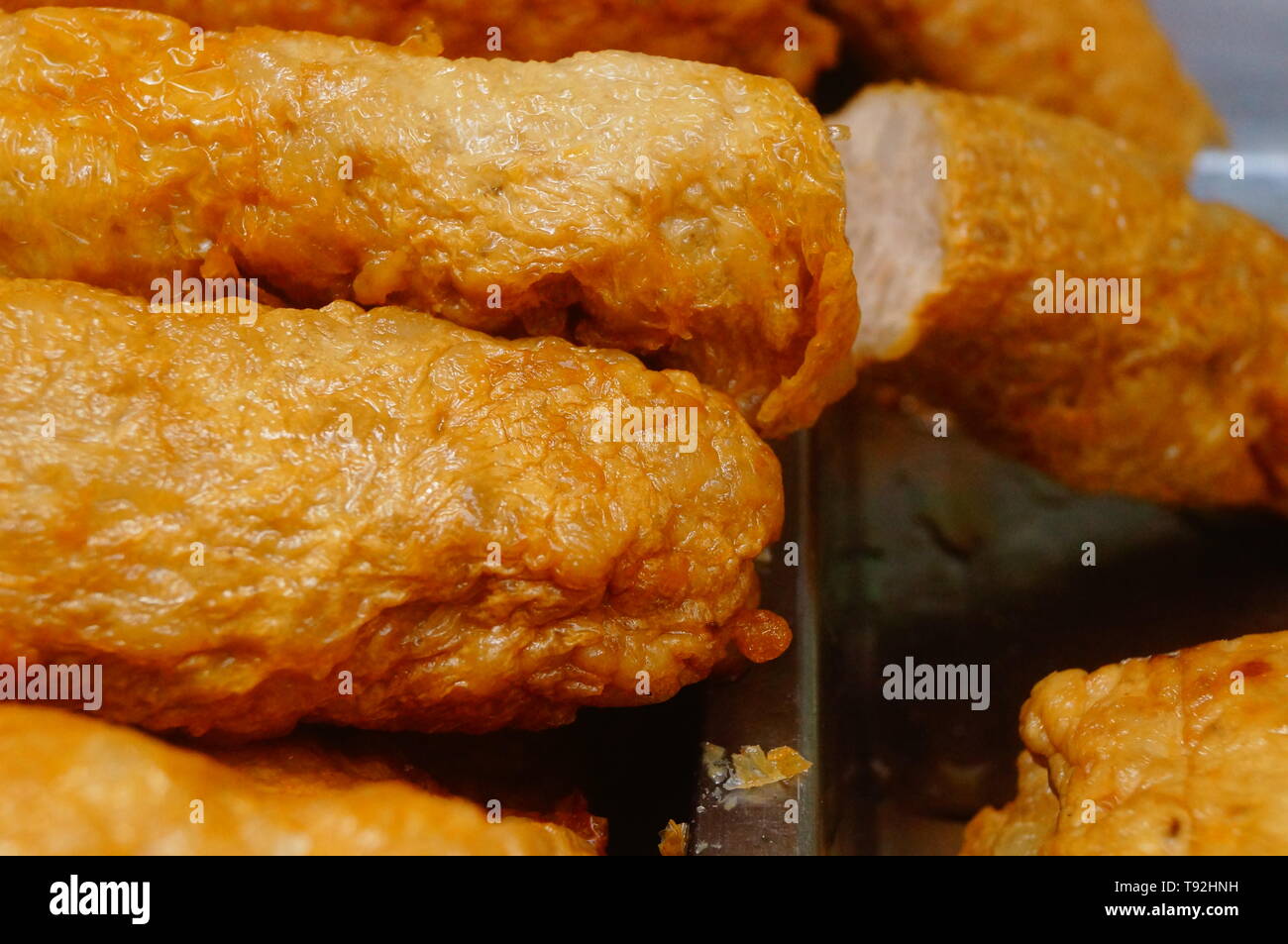 Traditional delicious food meat strips in Guangdong, China Stock Photo ...